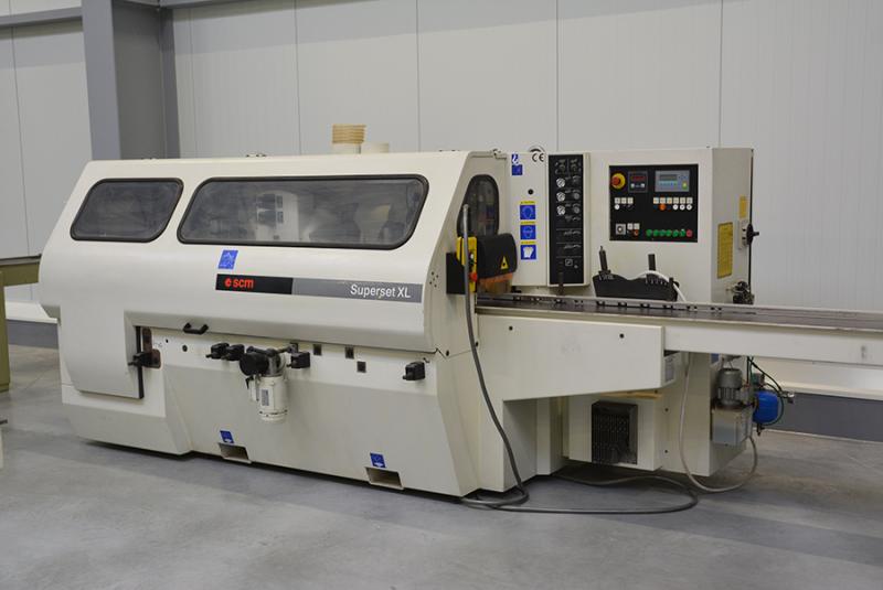 Profile planer – four-sided SCM Superset XL | Joinery machinery ...