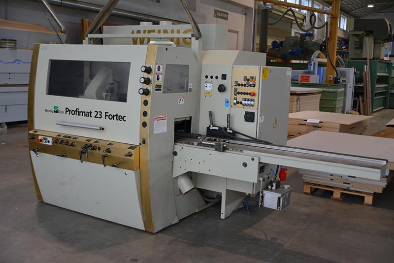 Profile planer – four-sided Weinig Profimat 23 Fortec | Joinery ...